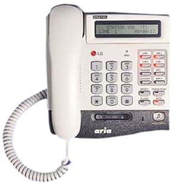 LG Aria 8-Button Display Keyphone Model LKD 8DS